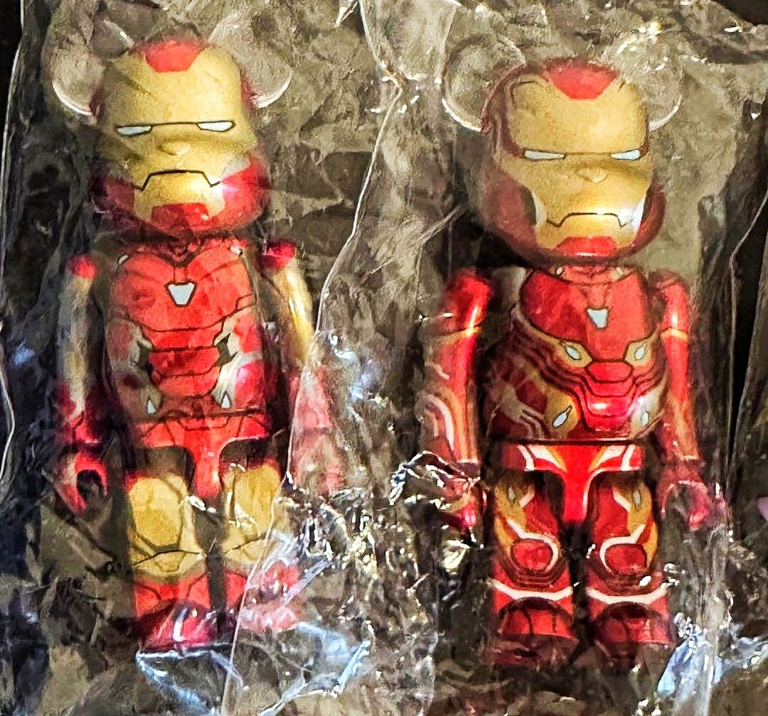 [Pre-Order] Bearbrick Chase (2025) - Iron Man Mark 85 (Standard) & Iron ...