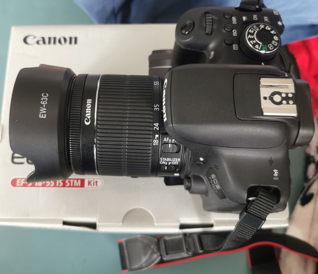 Canon EOS 750D DSLR Camera Kit, Photography, Cameras on Carousell