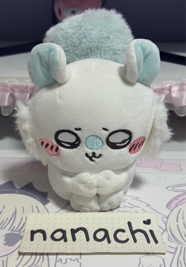 chiikawa momonga crying / sad mascot plush, Hobbies & Toys, Toys ...