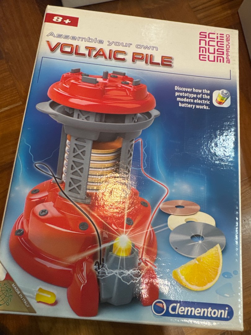 Clementoni Voltaic Pile Science Kit, Hobbies & Toys, Toys & Games on ...