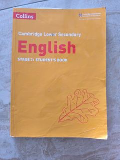 Collins Cambridge Lower Secondary English Stage 8 Student's Book, Hobbies & Toys, Books ...