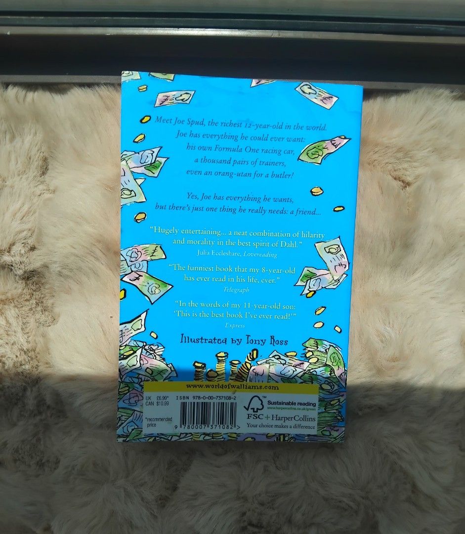 David Walliams Billionaire Boy Book, Hobbies & Toys, Books & Magazines ...