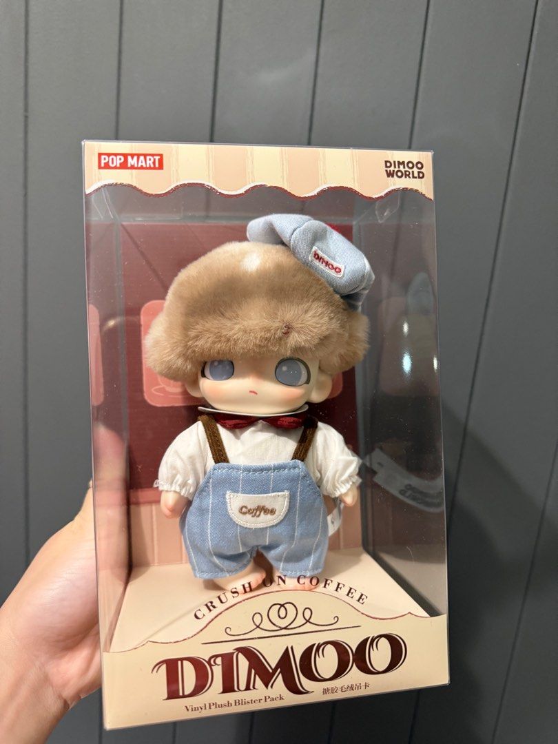 DIMOO Crush on Coffee Series-Vinyl Plush Blister Pack, Hobbies & Toys ...