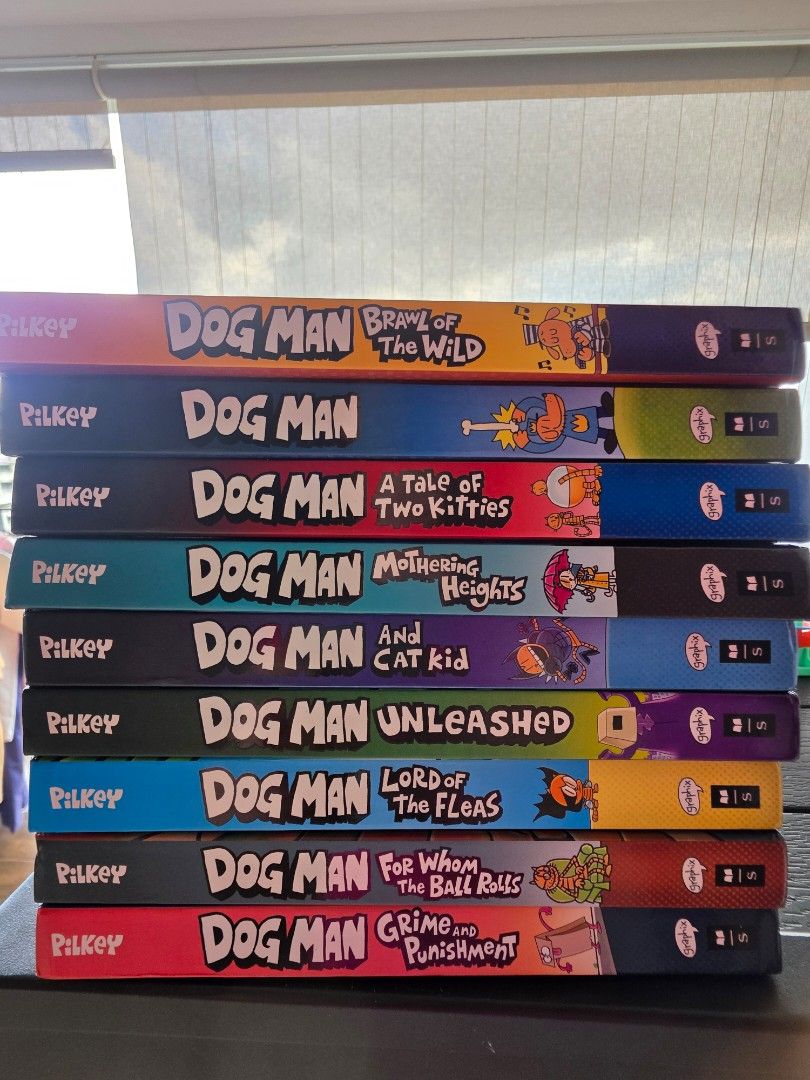 Dog Man Book Series by Dav Pilkey, Hobbies & Toys, Books & Magazines ...