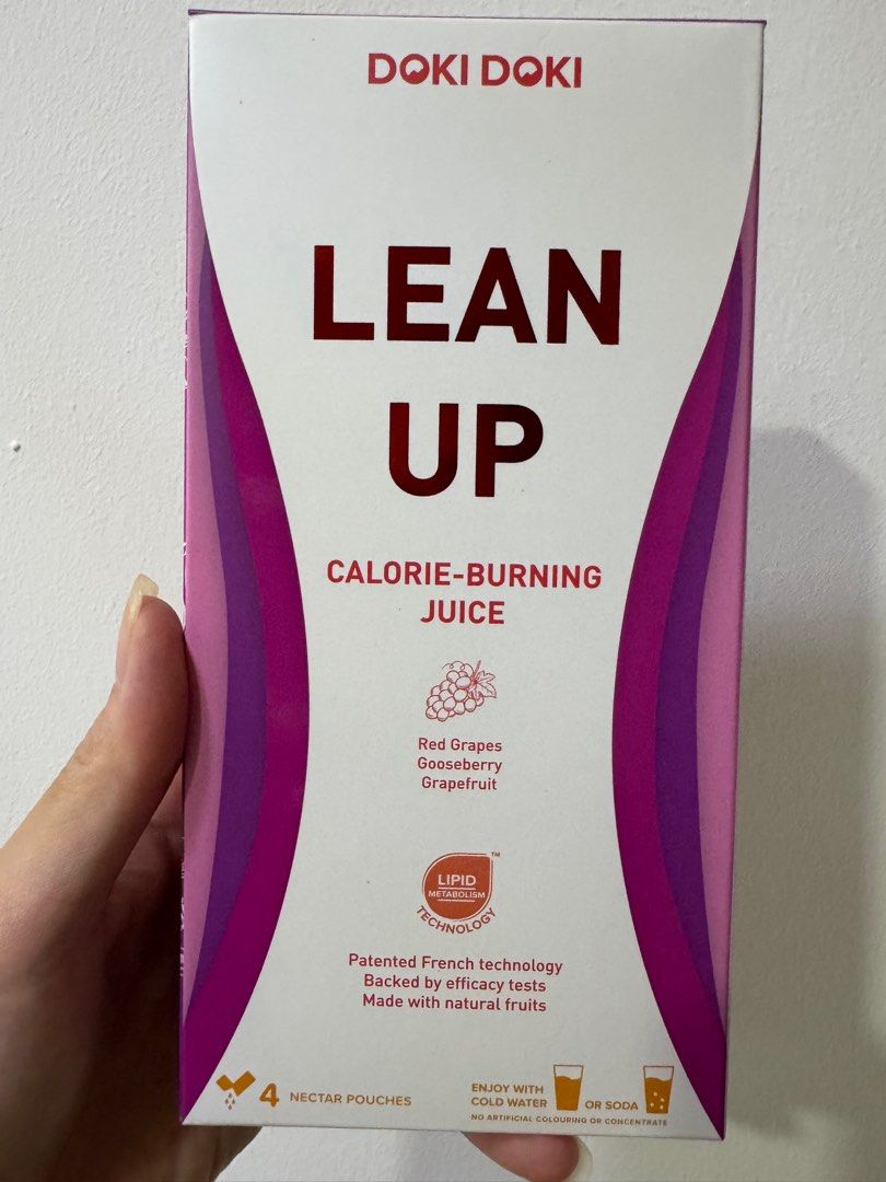 Doki Doki Lean Up Calorie-Burning Juice, Health & Nutrition, Health ...