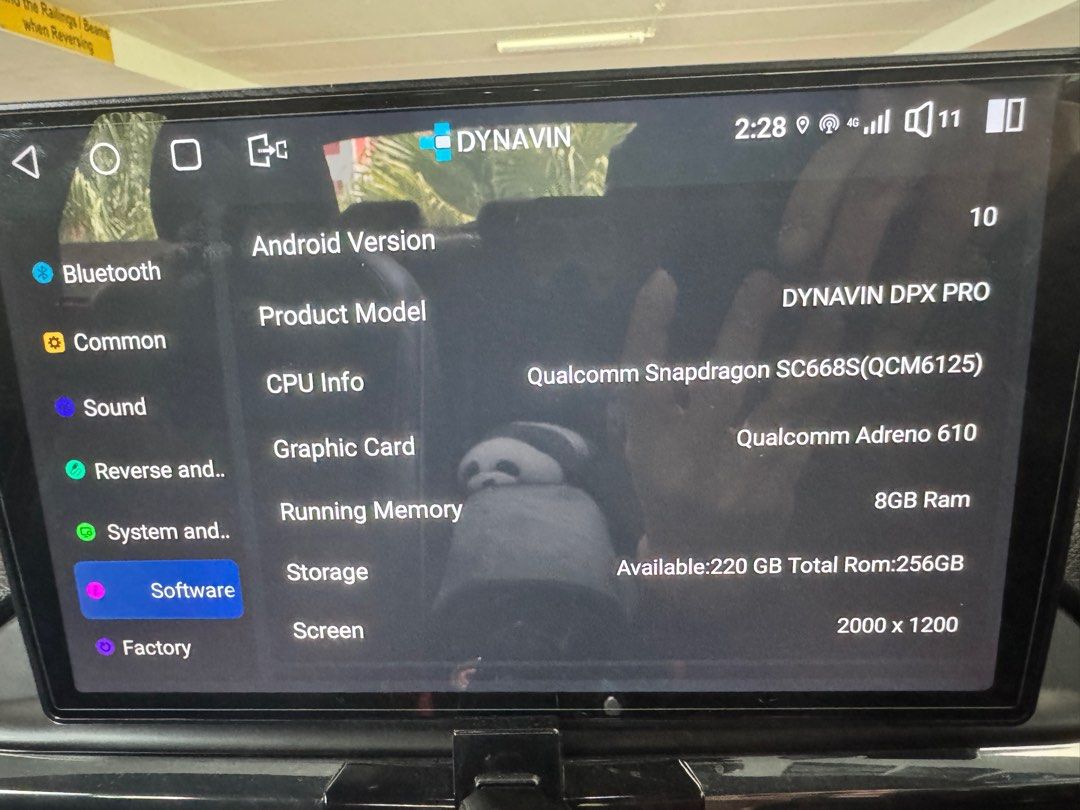 Dynavin DPX PRO Android Head Unit - 8GB RAM, Car Accessories ...