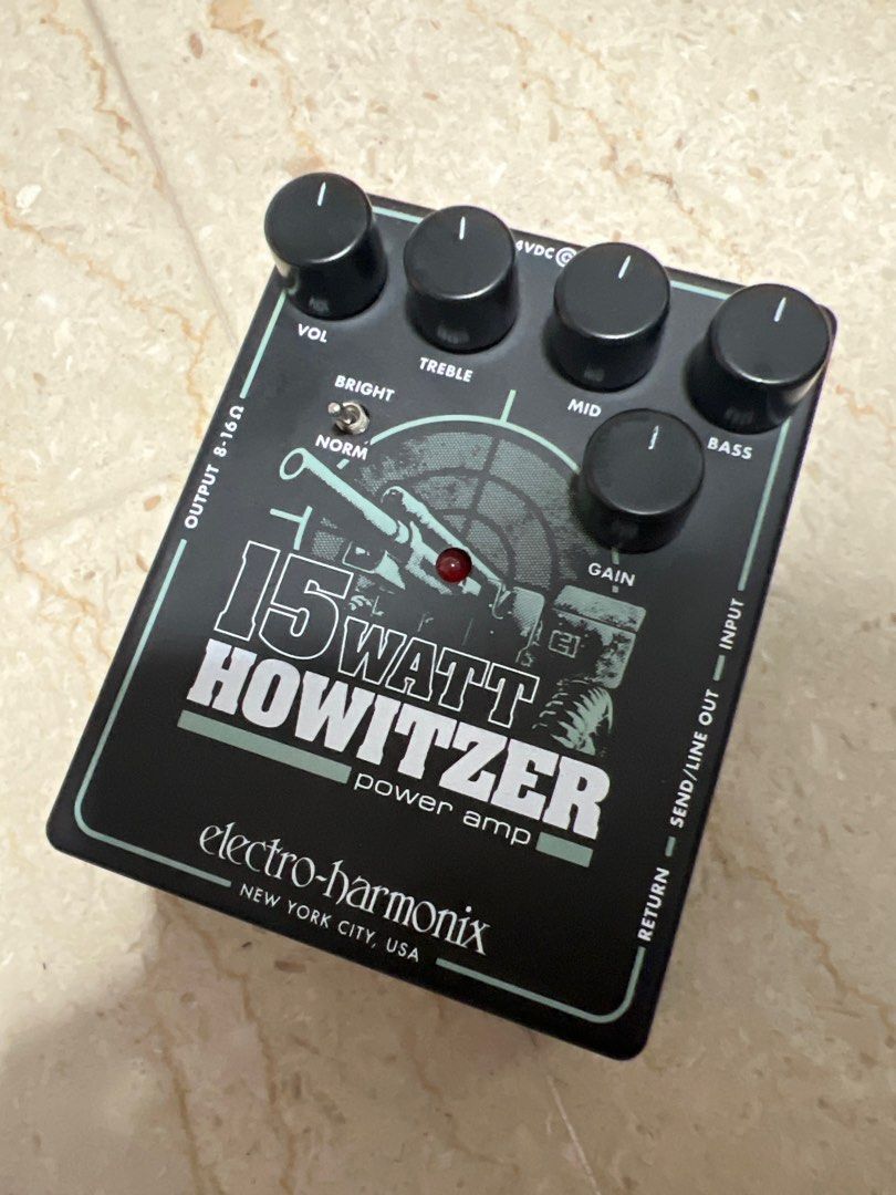 Electro-Harmonix 15-Watt Howitzer Power Amp, Hobbies & Toys, Music ...