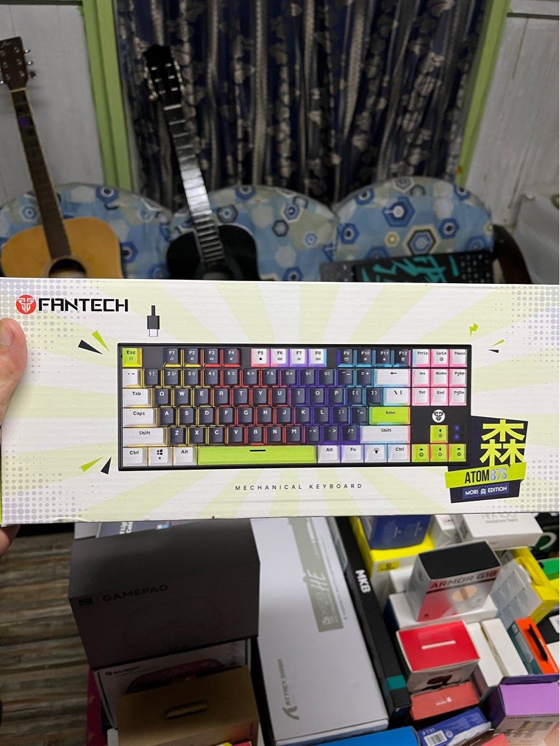 Fantech Atom BTS Mori Edition Mechanical Keyboard, Computers & Tech ...