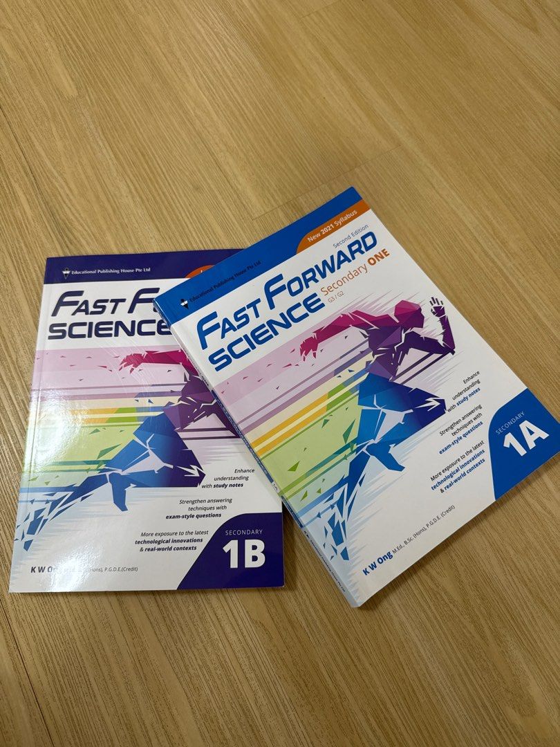 Fast Forward Science Secondary 1A & 1B, Hobbies & Toys, Books ...