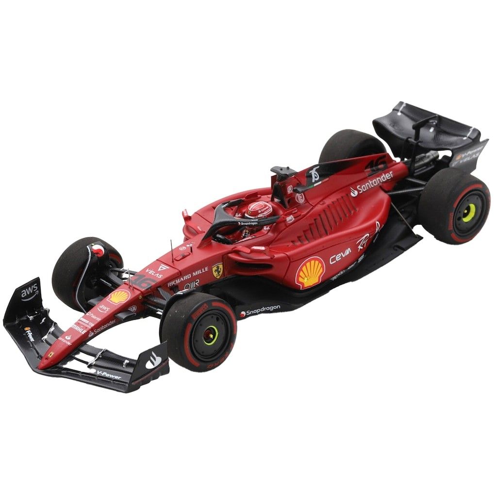 Ferrari F1-75 Charles Leclerc Bahrain GP Winner Model Car, Hobbies ...