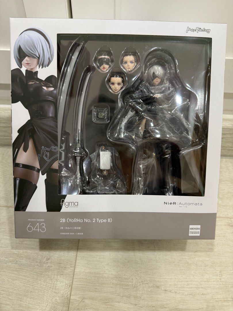Figma 643 2B Nier Automata Max Factory, Hobbies & Toys, Toys & Games on ...