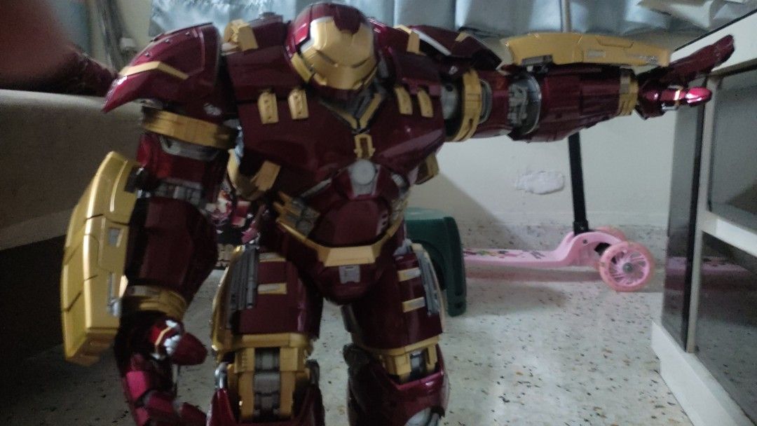 Fondjoy 1/7 45cm Iron Man Mark XLIV Hulkbuster Model Kit, Hobbies ...