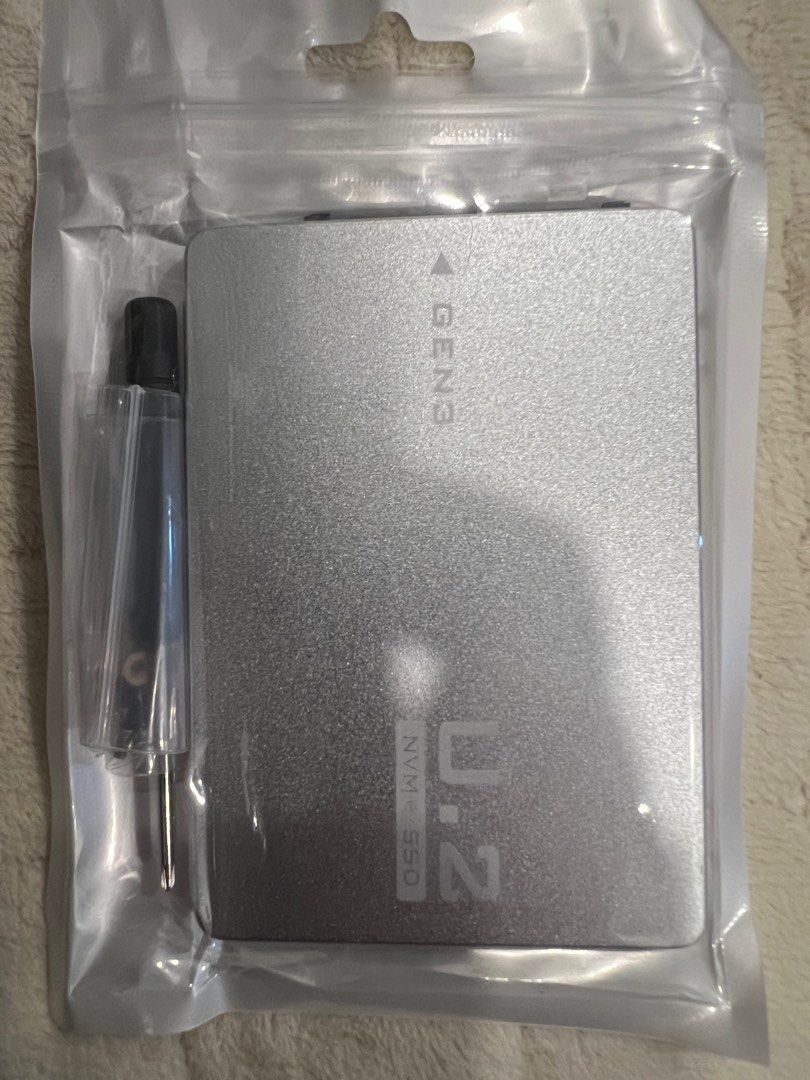 GEN 3 U.2 NVMe SSD Enclosure, Computers & Tech, Parts & Accessories ...