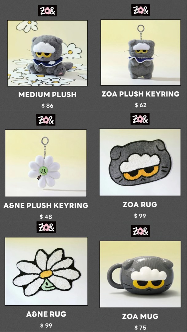 HTB Zoa & Friends Merchandise, Hobbies & Toys, Toys & Games on Carousell