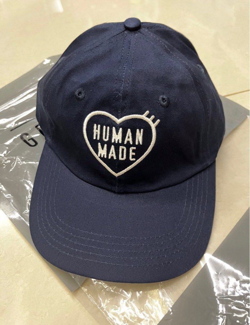 Japan Human Made Street Wear Classic Heart Baseball Cap Navy Blue (Free ...