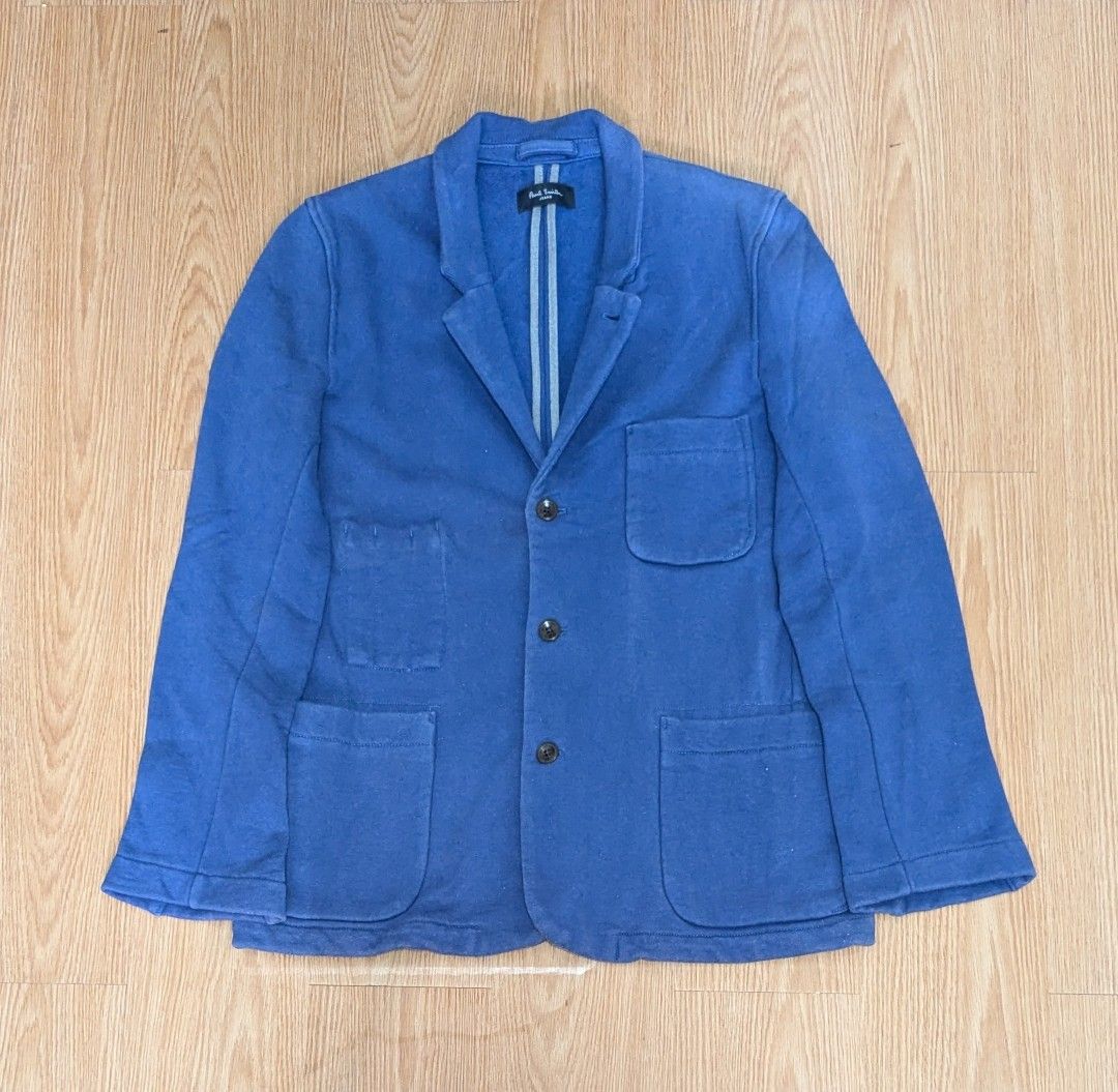 Japan Release Paul Smith Jeans Blue Chore Coat, Men's Fashion, Coats ...
