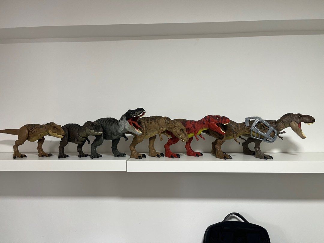 Jurassic World T-Rex Dinos! Each different price!, Hobbies & Toys, Toys ...