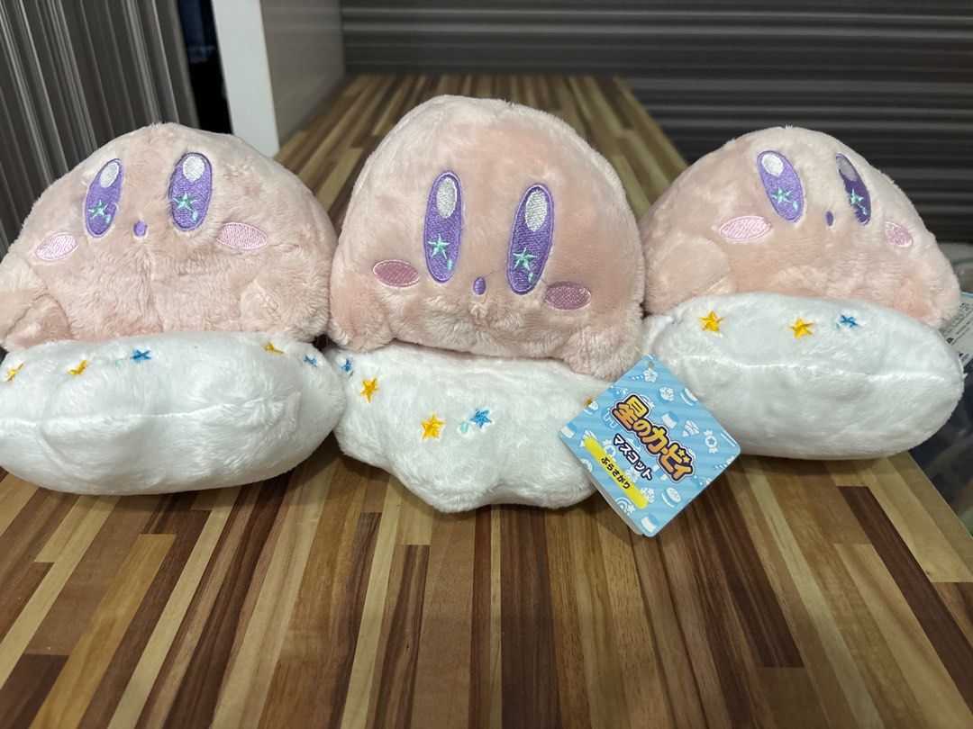 [$4 each, all for $10]Kirby Cloud Plush figurine figure claw machine ...