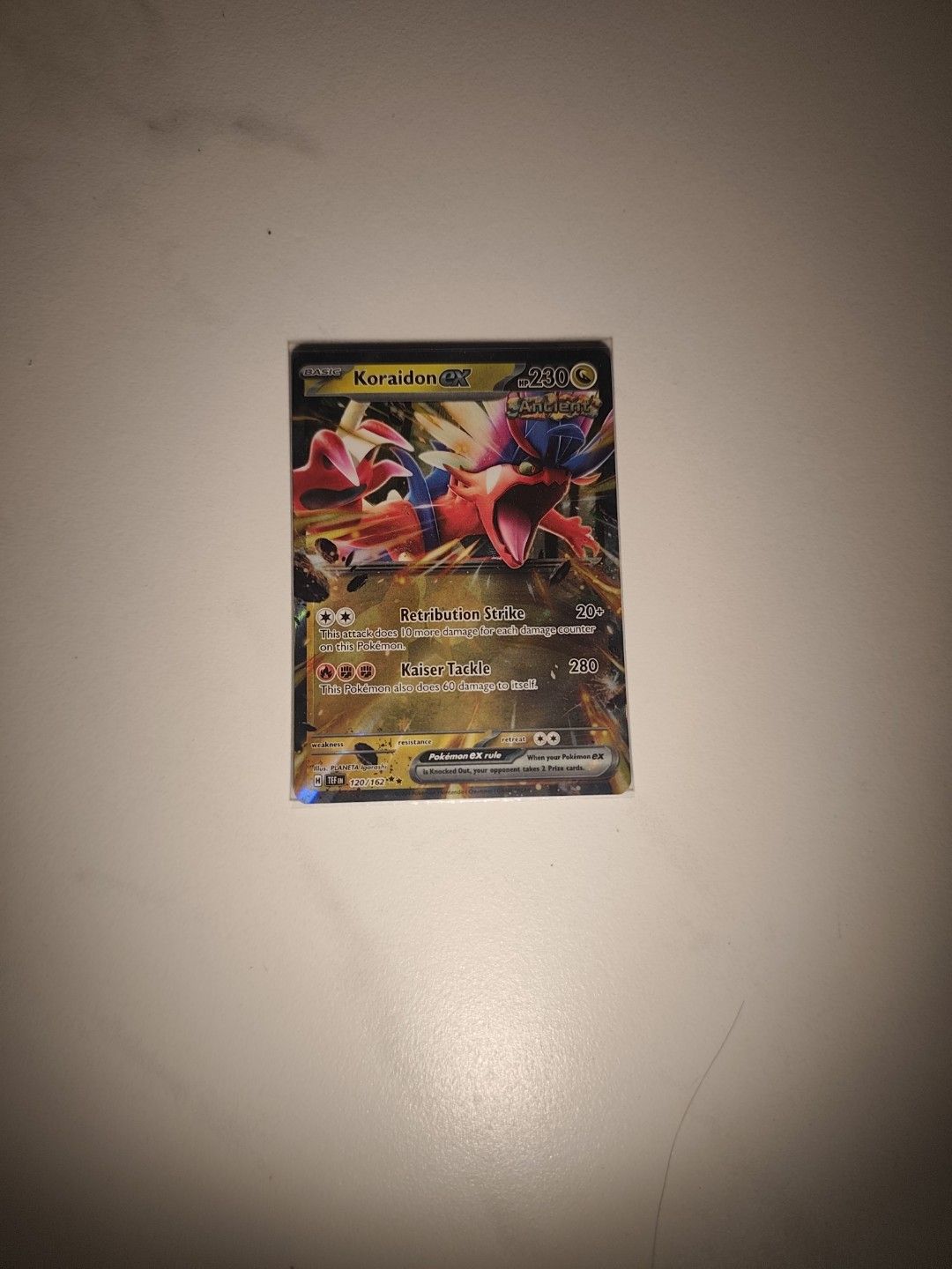 Koraidon ex Pokemon Card, Hobbies & Toys, Toys & Games on Carousell