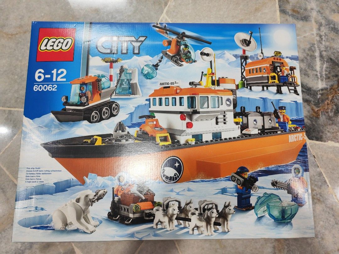 LEGO City Arctic Icebreaker 60062, Hobbies & Toys, Toys & Games on ...
