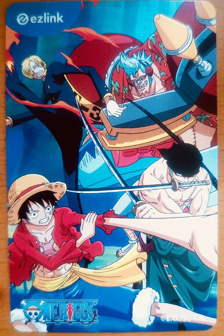 Limited Edition EZ-Link One Piece Card, Hobbies & Toys, Travel, Travel ...