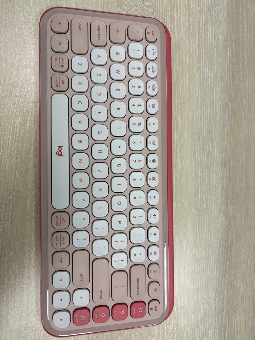 Logitech POP Icon Keys Wireless Keyboard - Rose, Computers & Tech ...