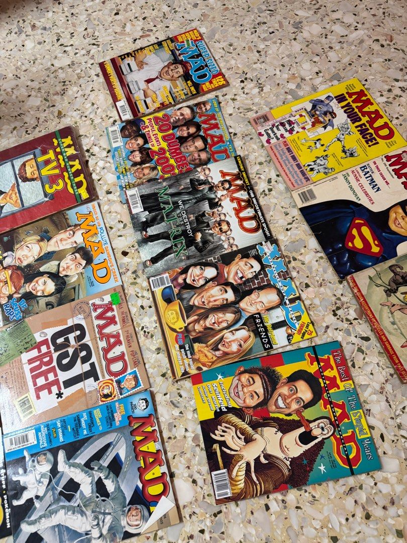 MAD Magazine Collection - from 90s to 2000s, Hobbies & Toys, Books ...