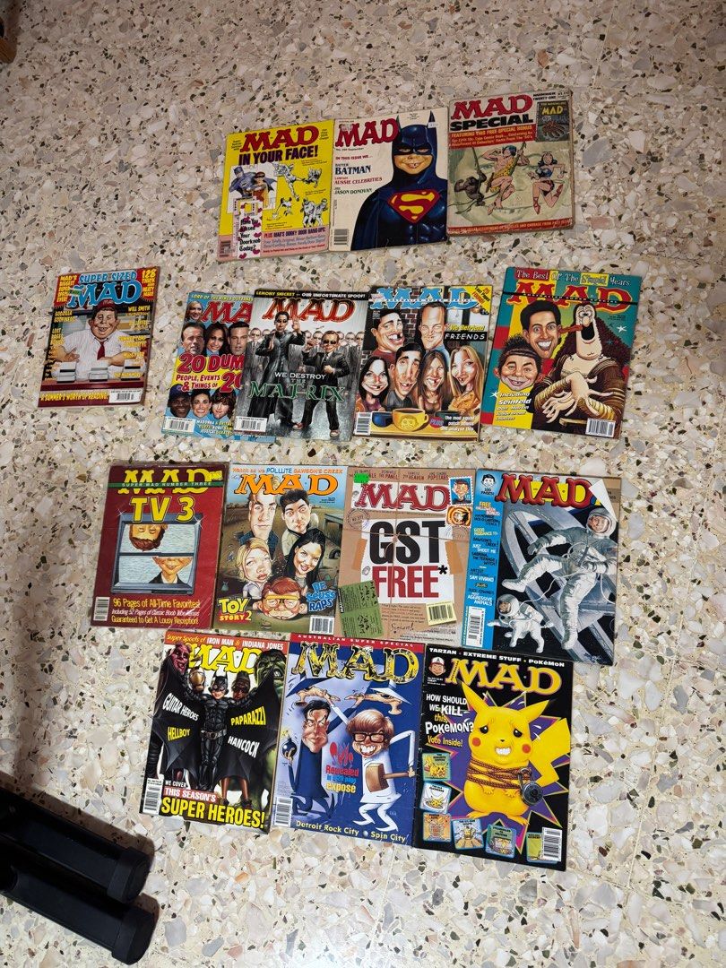 MAD Magazine Collection - from 90s to 2000s, Hobbies & Toys, Books ...