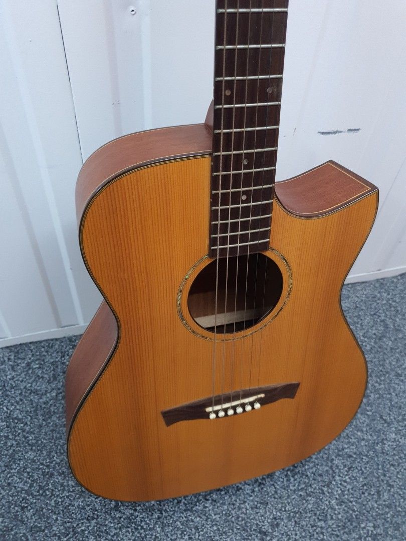 Maestro Omega Acoustic Guitar, Hobbies & Toys, Musical Instruments on ...