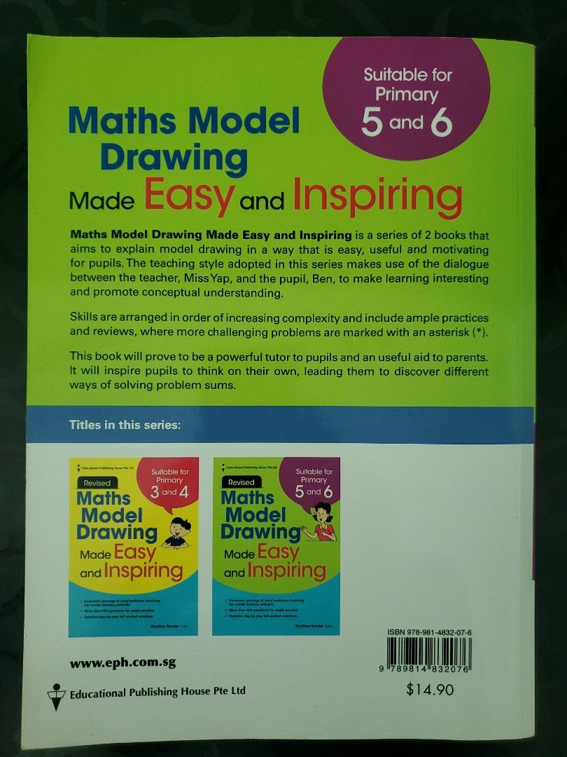 Maths Model Drawing Easy and Inspiring Textbook, Hobbies & Toys, Books ...