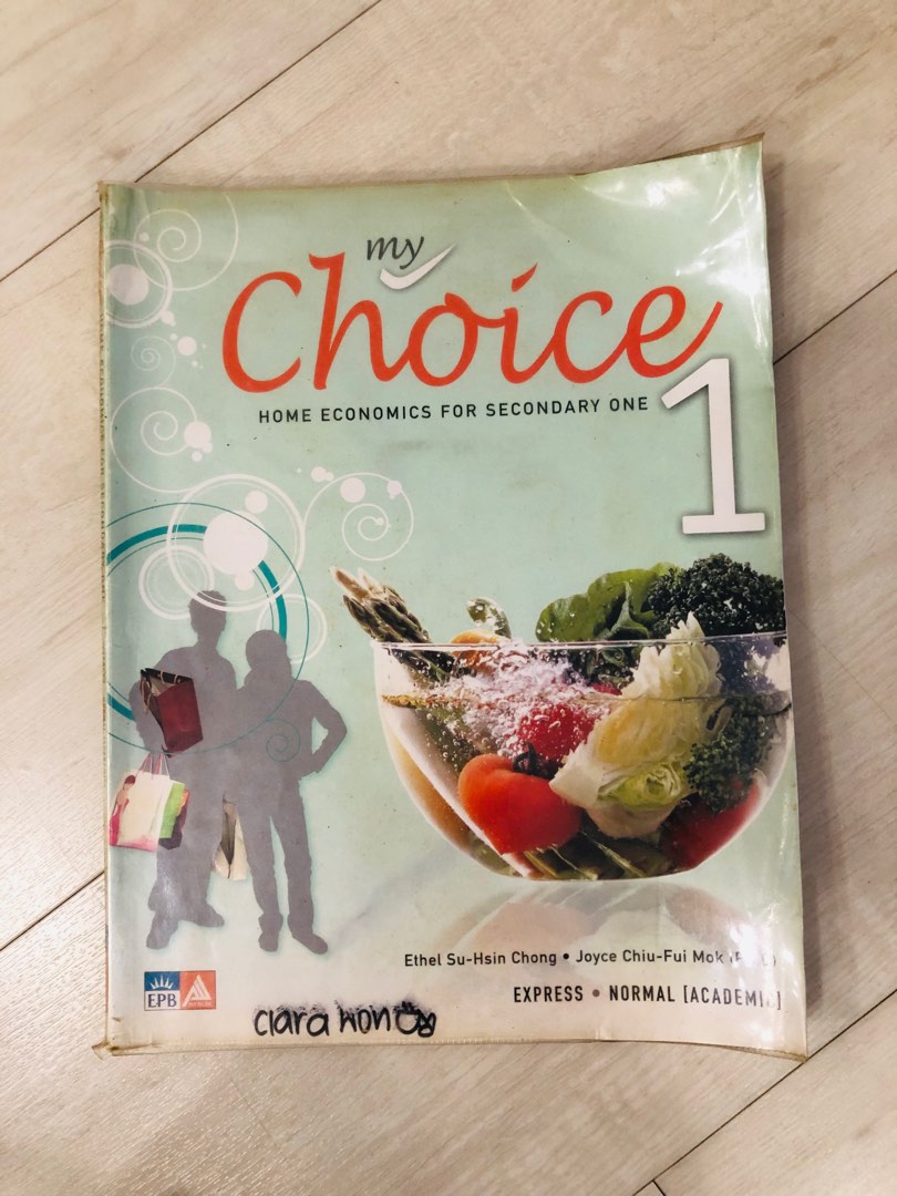 My Choice Home Economics Textbook - Secondary 1, Hobbies & Toys, Books ...