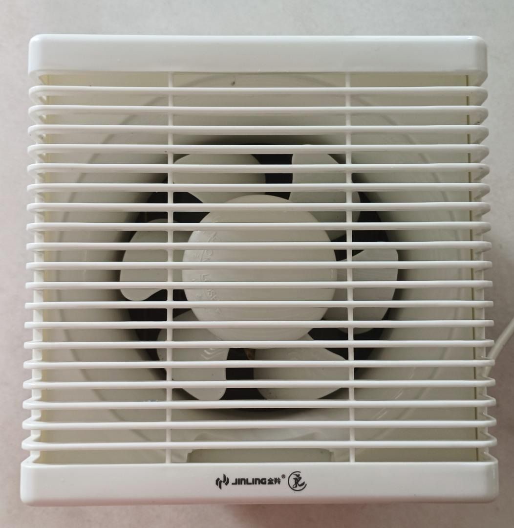 NEW JINLING 10" Exhaust Fan with Reversible Louvre Shutter & Grill ...