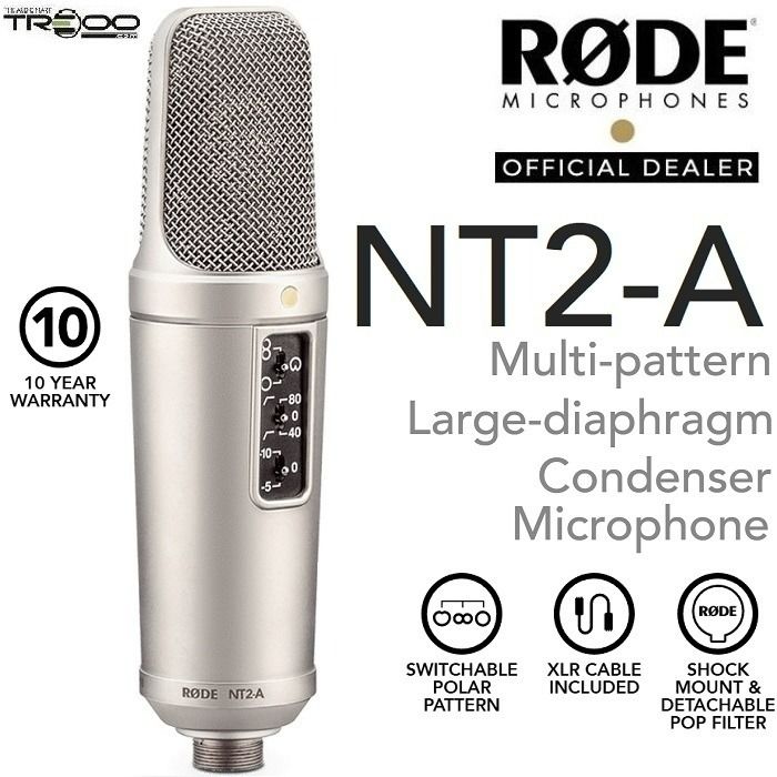 [Official] ($20 Cashback!) Rode NT2-A Large Diaphragm Multi Pattern ...