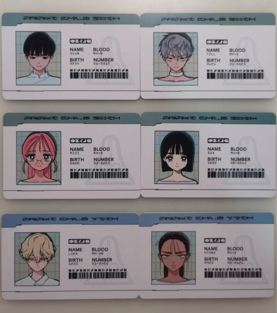 [OFFICIAL] Alien Stage ID Card 6 Set, Hobbies & Toys, Collectibles ...