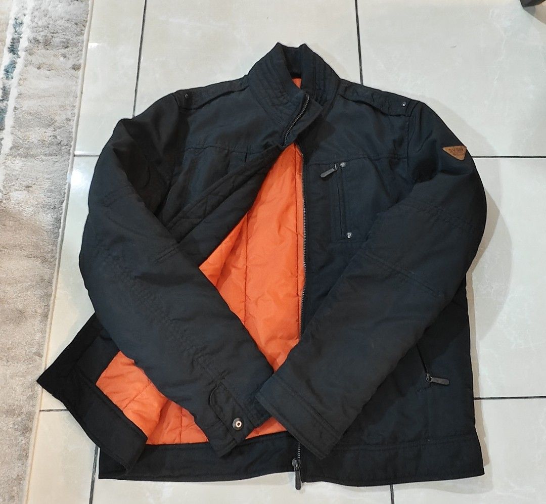 Original EDC Brand Black Winter Jacket, Men's Fashion, Coats, Jackets ...