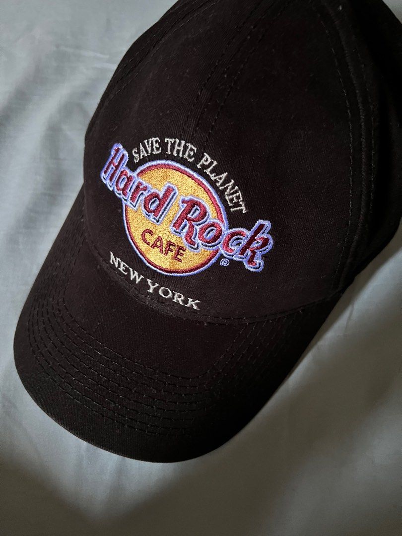 ORIGINAL HRC CAP "NEW YORK", Kaos hard rock cafe, new york vintage 90s ...