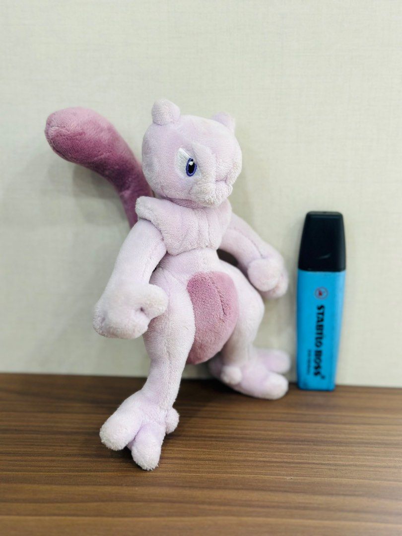 Pokemon Mewtwo Plush Toy, Hobbies & Toys, Toys & Games on Carousell