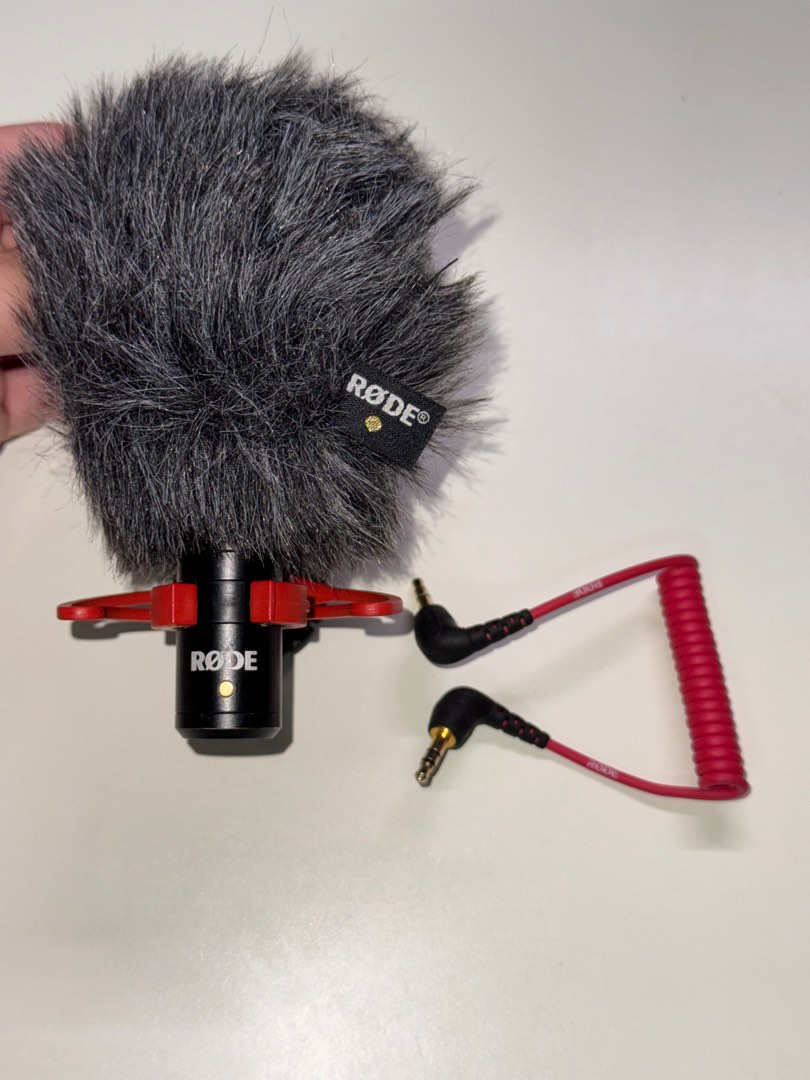 Rode VideoMicro vlogging Microphone camera boom mic, Audio, Microphones ...