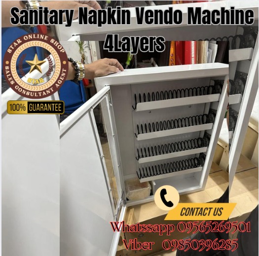 Sanitary Napkin Vendo Machine 4Layers Available For Sale, Everything ...