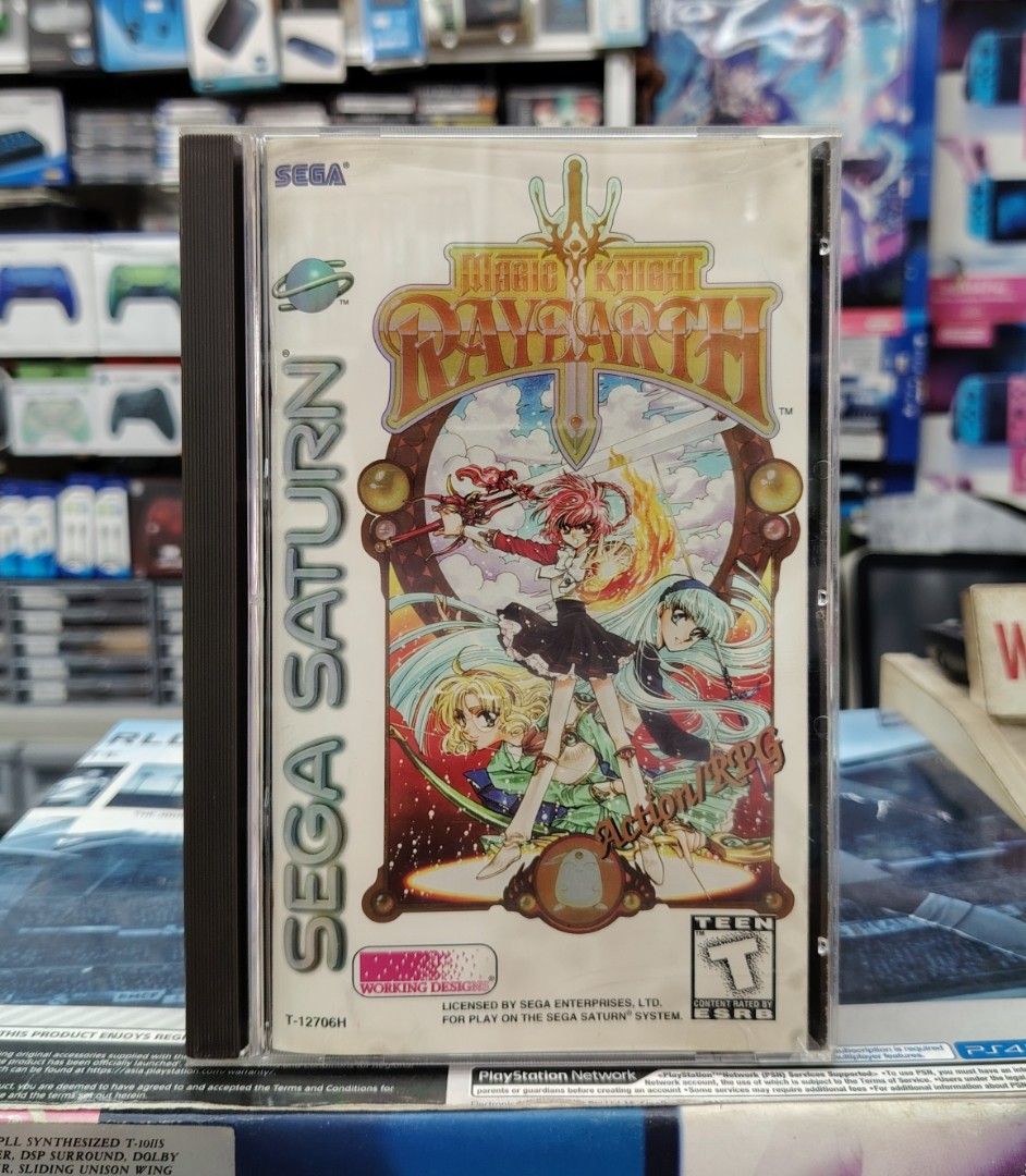 Sega Saturn Magic Knight Rayearth, Video Gaming, Video Games, Others on ...