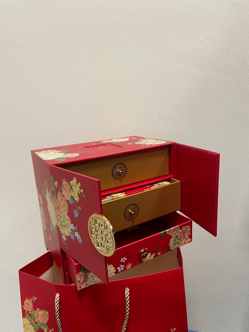 Shangri-La Gift Box with Drawers, Furniture & Home Living, Home ...