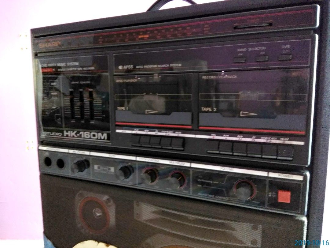 Sharp Studio HK-160M Karaoke System, Audio, Soundbars, Speakers ...
