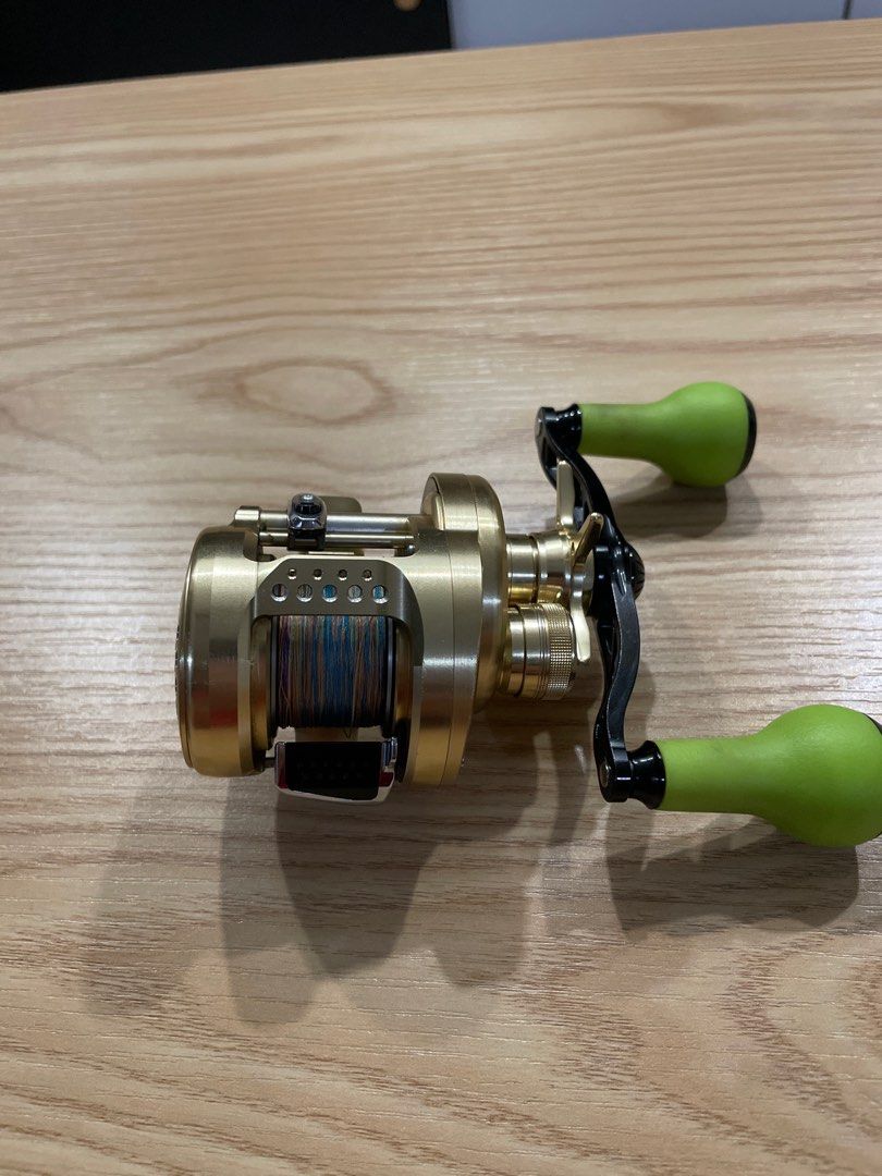 Shimano Calcutta Conquest 100 CQ Baitcasting Round reel gold, Sports ...