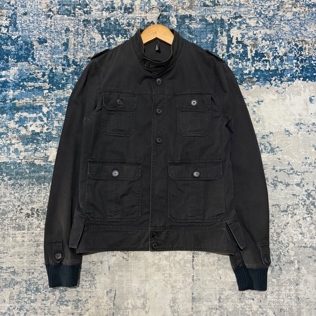 SS06 Dior Homme Hedi Slimane utility jacket, Luxury, Apparel on Carousell