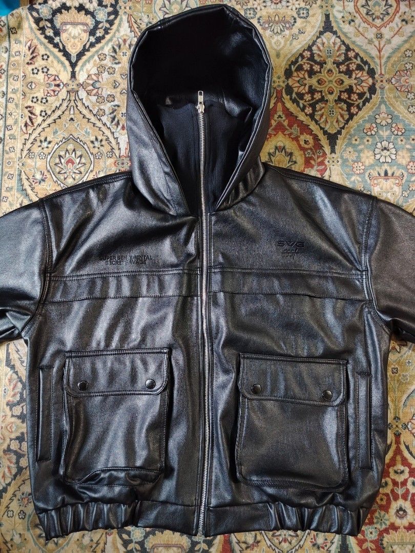 SVG SSST Leather Jacket, Men's Fashion, Coats, Jackets and Outerwear on ...