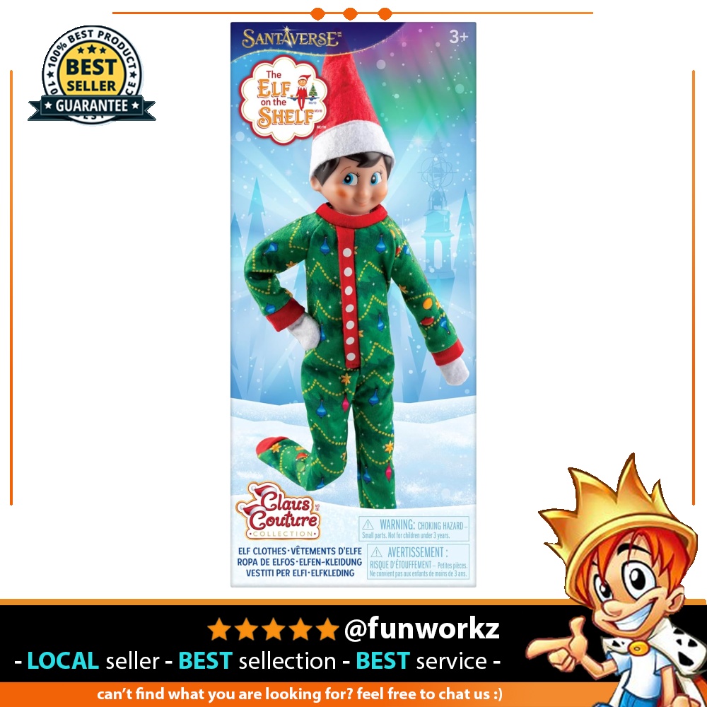The Elf on the Shelf Claus Couture Collection Goodnight, Sleep Bright ...
