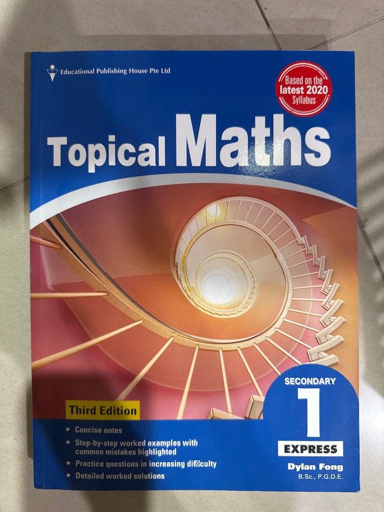topical math secondary one exercise book, Hobbies & Toys, Books ...