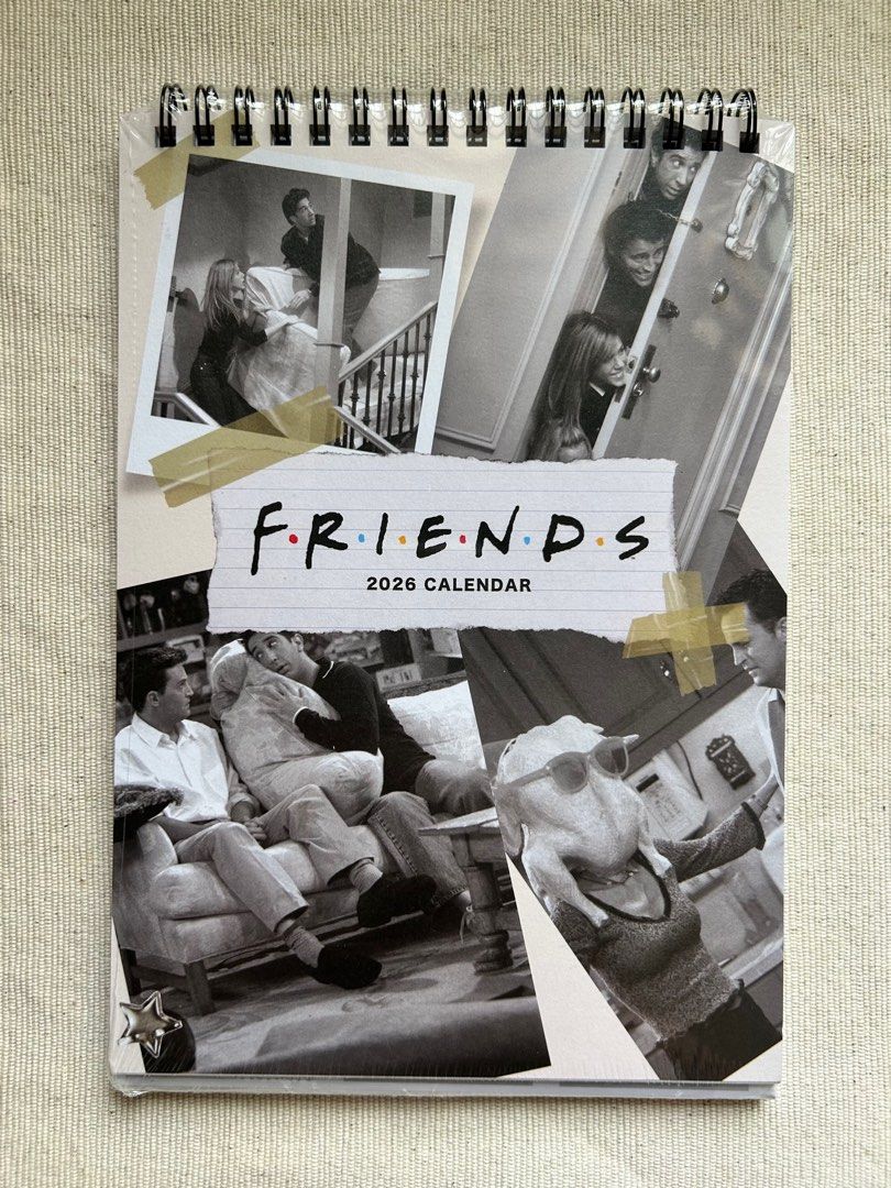 TYPO Friends 2026 Calendar, Hobbies & Toys, Stationery & Craft ...