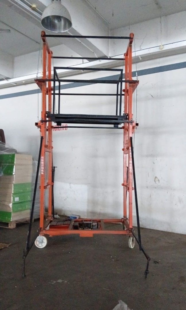 Year End clear!! Seldom use battery operated scissor lift up to 6.0m ...