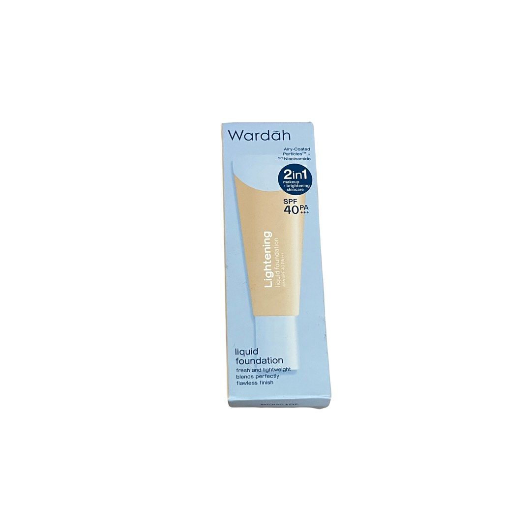 (NEW) Wardah Lightening Liquid Foundation 25ml 32N Neutral Beige - Base ...